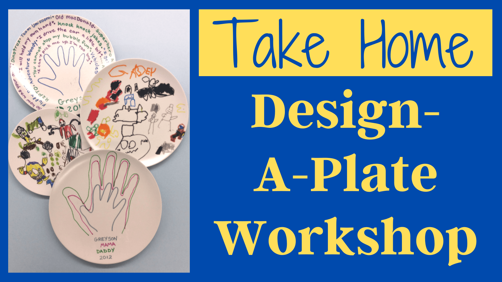 42nd Annual (Take Home) Design-a-Plate Workshop Begins – Brooks ...